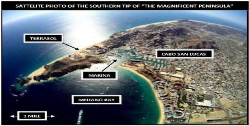 Terrasol Beach Resort Map and Location in Cabo San Lucas